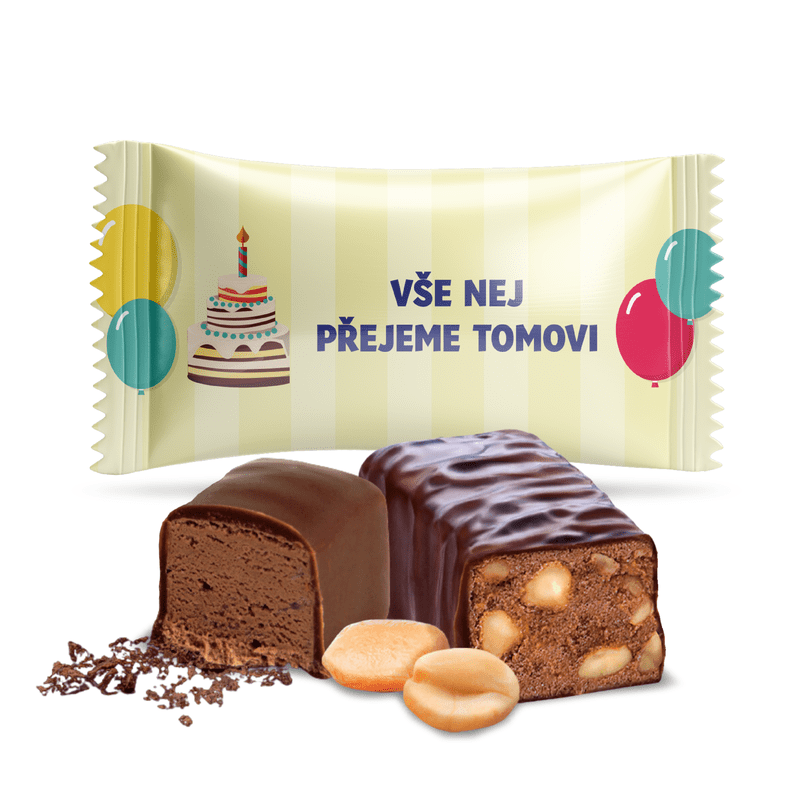 #3227 Bonbony s vlastním textem – KARAMELKOV
